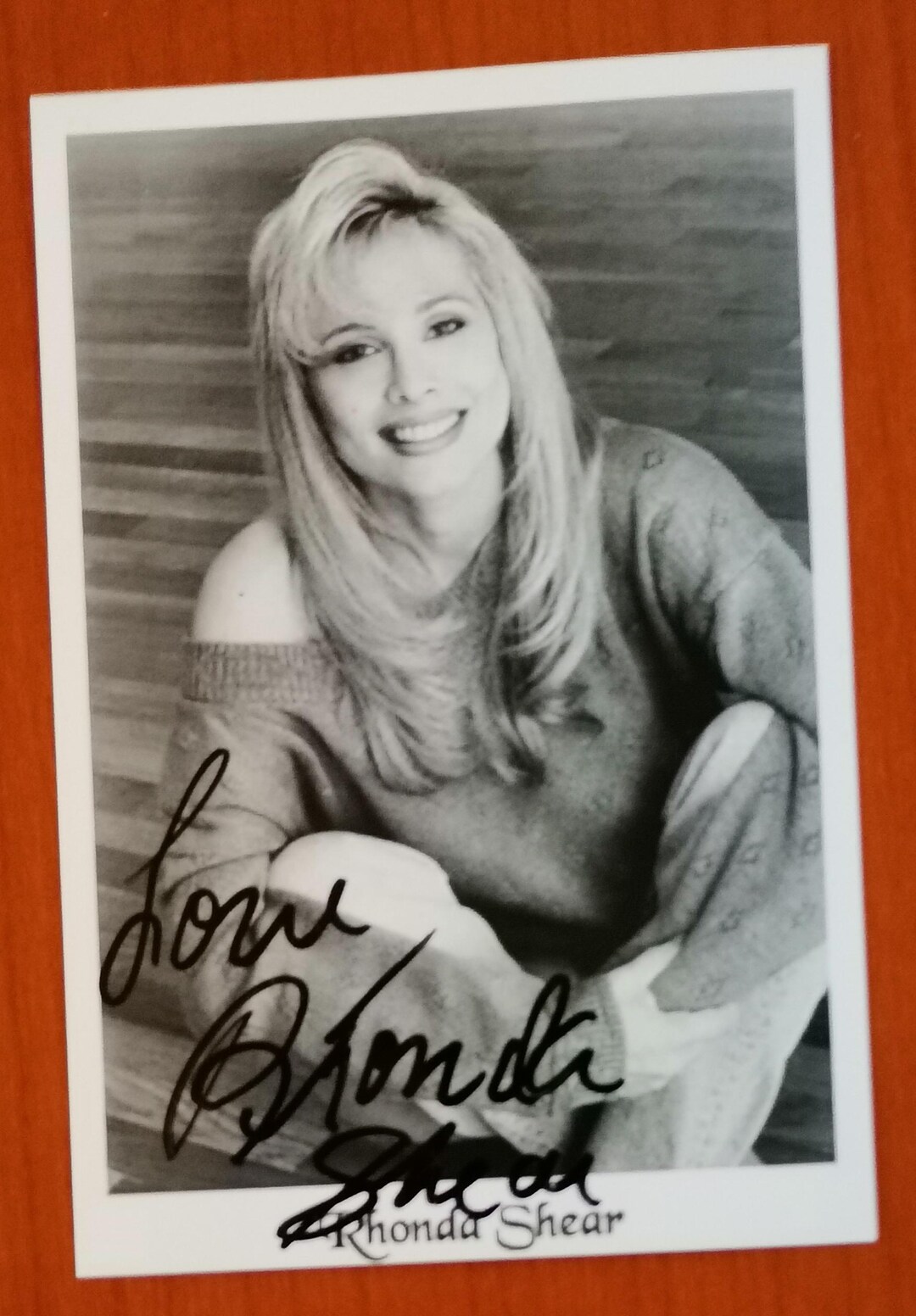 Rhonda Shea, Signed Autographed 6x4 Photo - Etsy