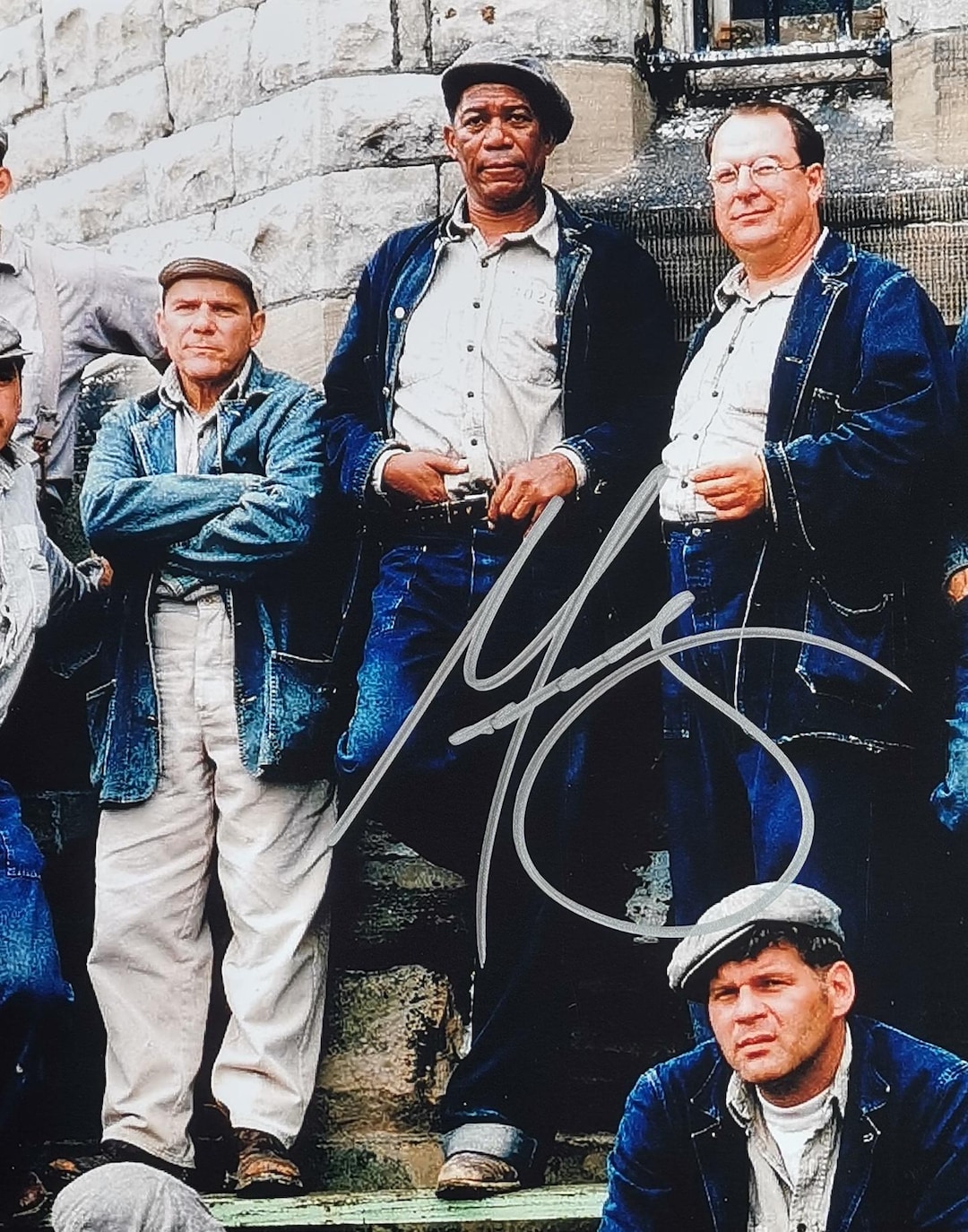 Morgan Freeman, Signed Autographed 10x8 Photo, the Shawshank Redemption ...