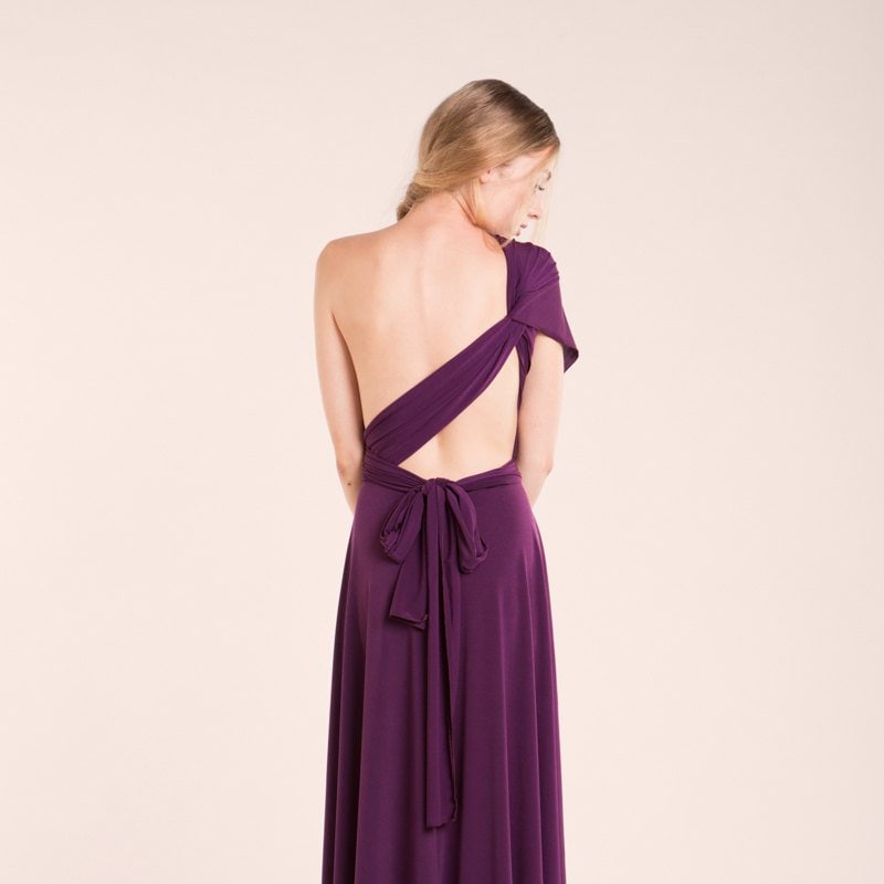 Purple Party Dress - Etsy