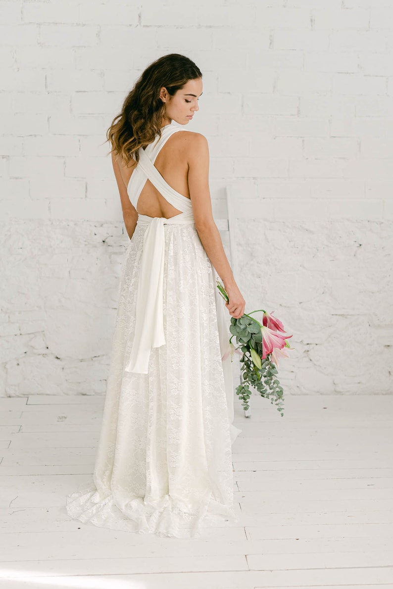 Lace Detachable Train for Wedding Dress, Romantic Bridal Overskirt in ...