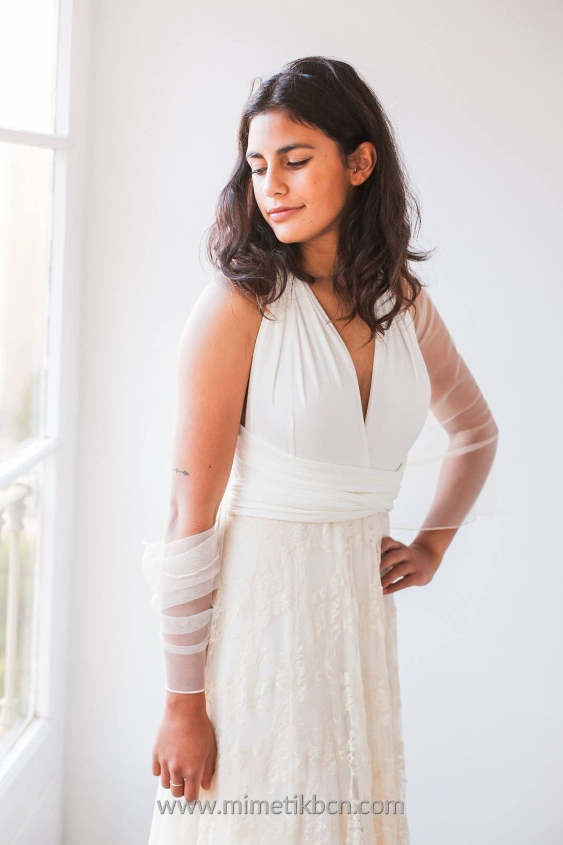 Ready to Ship Wedding Tulle Shawl Shawl for Wedding Bridal | Etsy