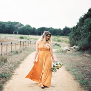 Prom Dress, Mustard Prom Dress, Mustard Yellow Bridesmaid Dress, Yellow ...