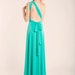Light Turquoise Long Dress Light Turquoise Floor Length - Etsy