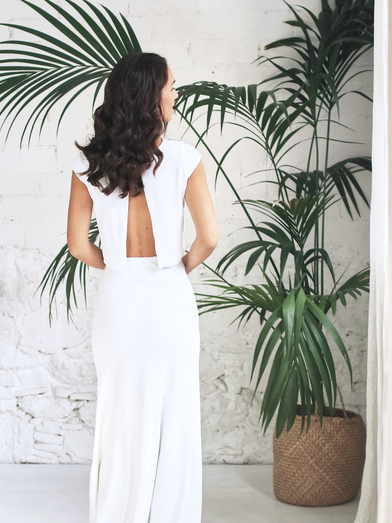 Alluring Crop Top and Mermaid Skirt Set, Sequins Dress for Wedding ...