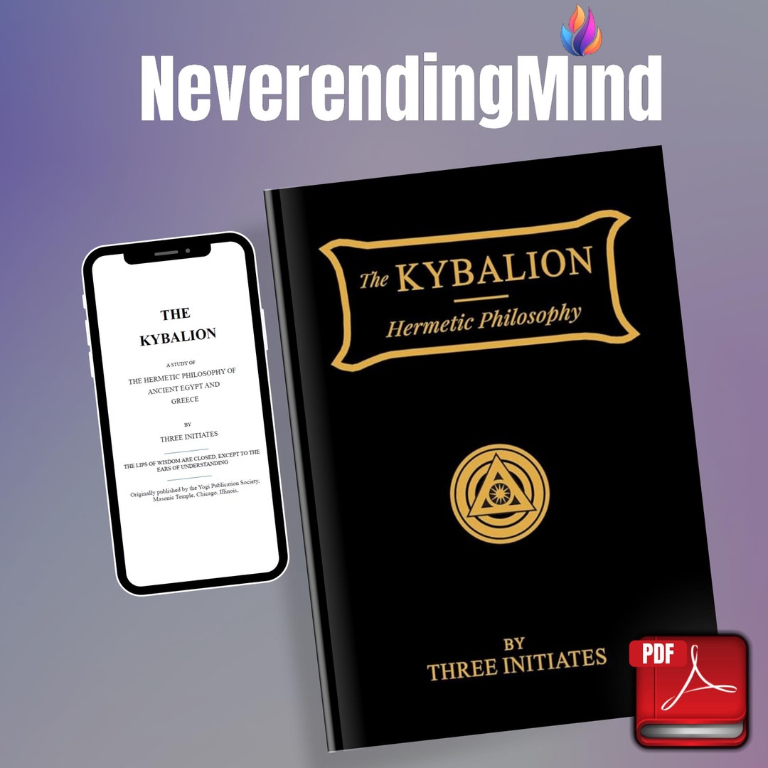 The Kybalion (1908) - Unlock the Timeless Wisdom of Hermetic Philosophy - Etsy