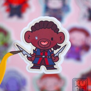 BG3 Mini Goobers Sticker Set // BG 3 Cute Chibi Sticker, Funny Sticker ...