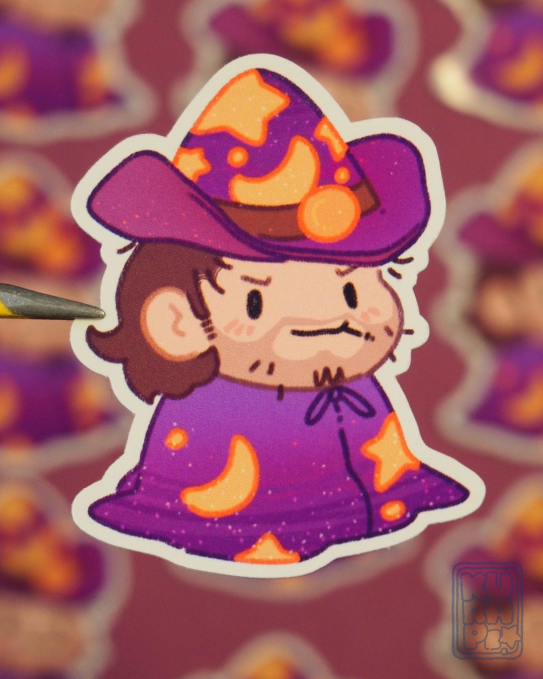 BG3 Gale Sticker - Tiny Cowboy Wizard // BG 3 Meme Sticker, Funny ...