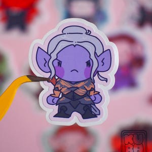 BG3 Mini Goobers Sticker Set // BG 3 Cute Chibi Sticker, Funny Sticker ...