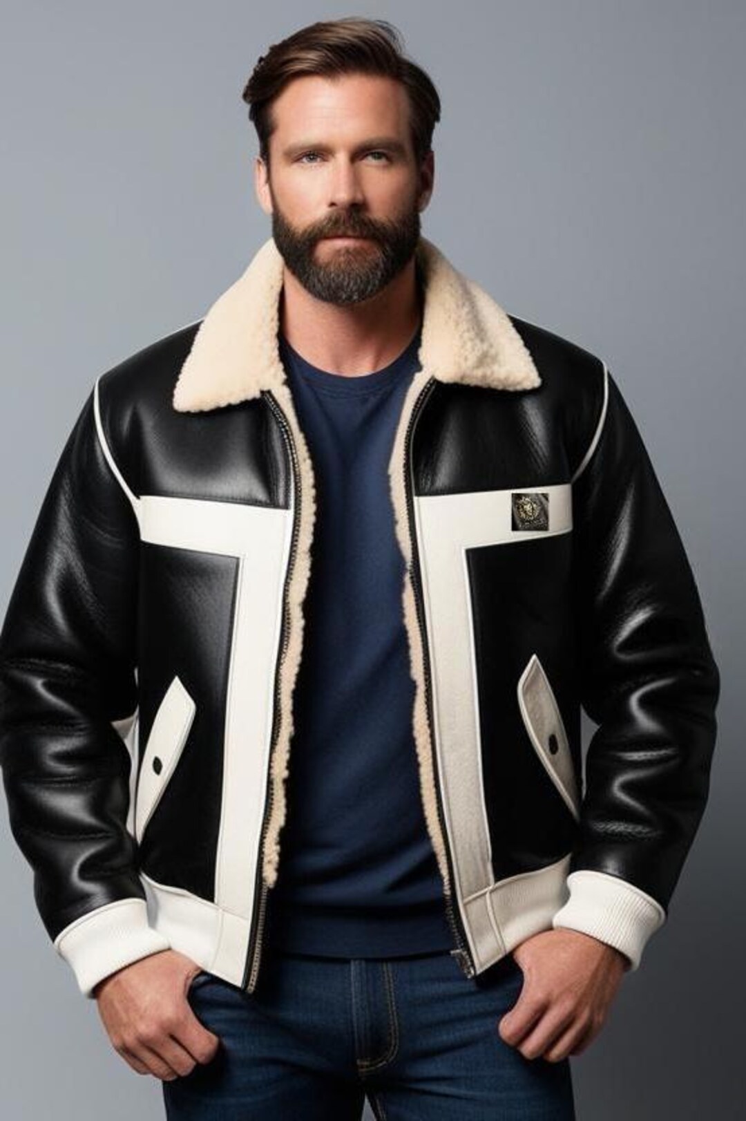 Noor Al-shams Fur Bomber Jacket - 100% Real Fur, Elegant & Modest ...