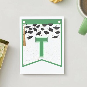 Customizable Graduation Banner Printable: DIY Party Decor (PDF Download ...