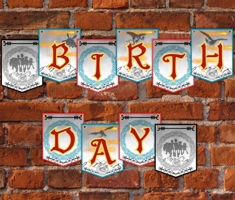 Hiccup & Toothless Birthday Banner: How to Train Your Dragon Party ...