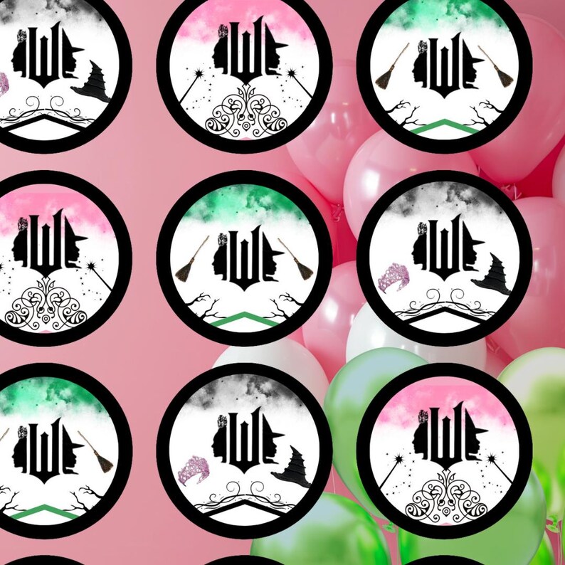 Wicked Birthday Party Printables: Glinda & Elphaba Theme (party Bundle ...