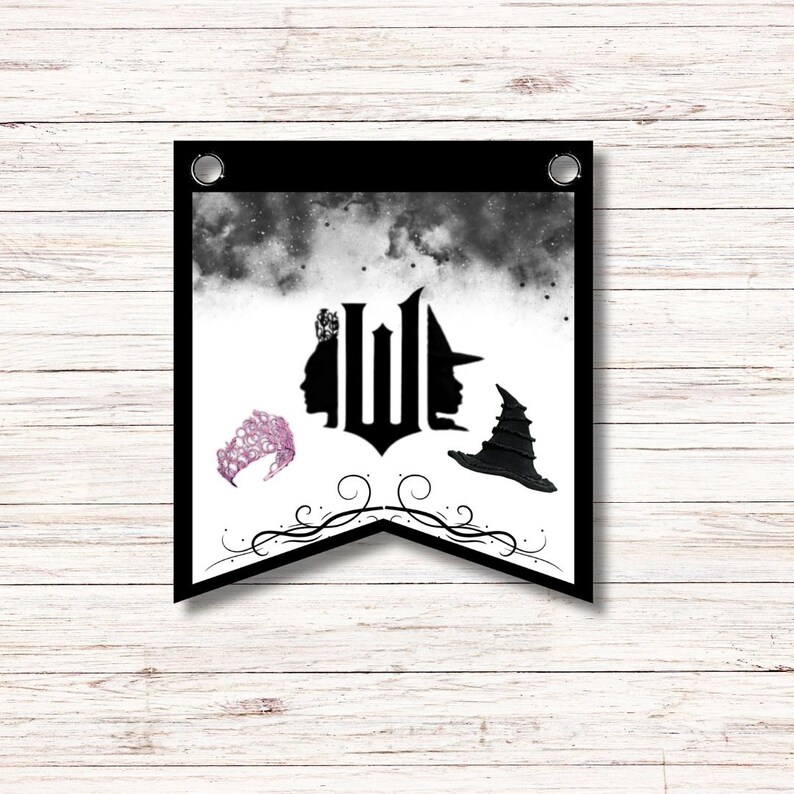 Printable Birthday Banner Wicked Movie Decoration Instant Download ...