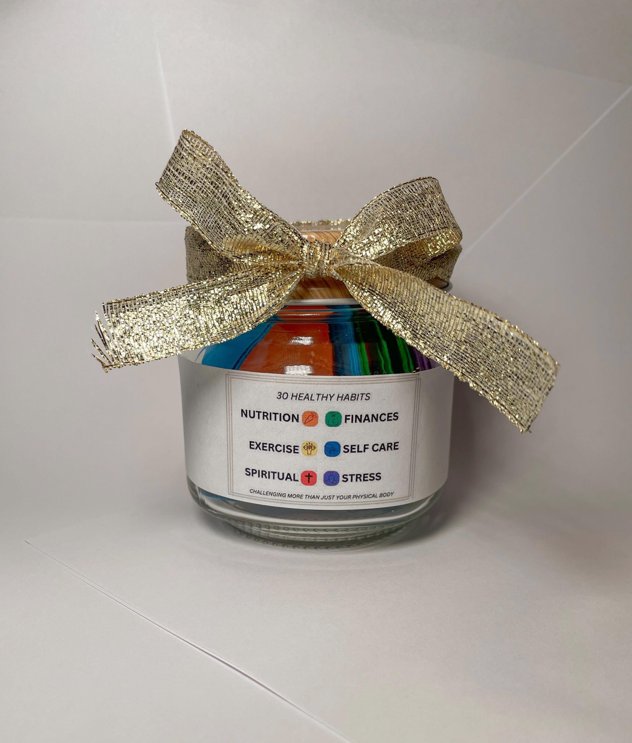 30 Healthy Habits Jars, Gift for Him Her, Faith, Encouragement, DIY ...