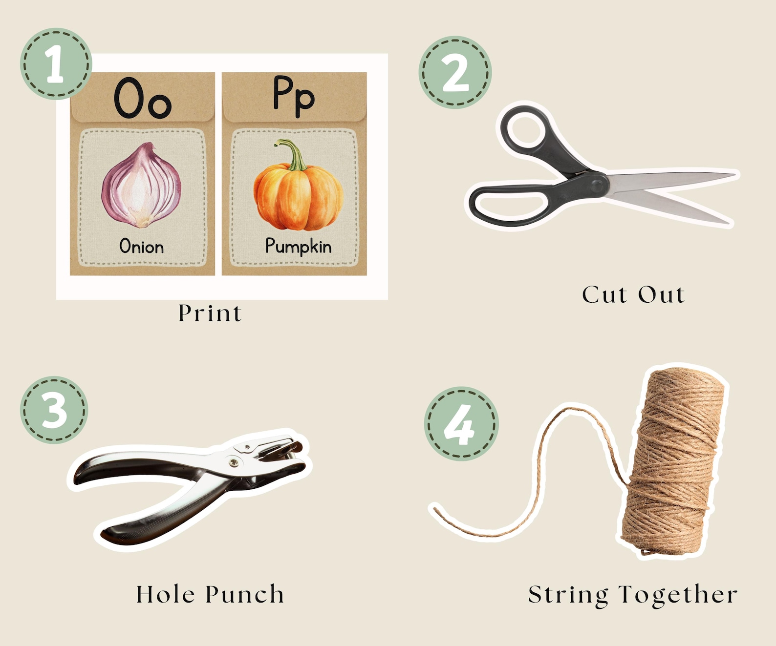 Fruit & Veggies Alphabet Banner, Farmers Market Baby, Locally Grown ...