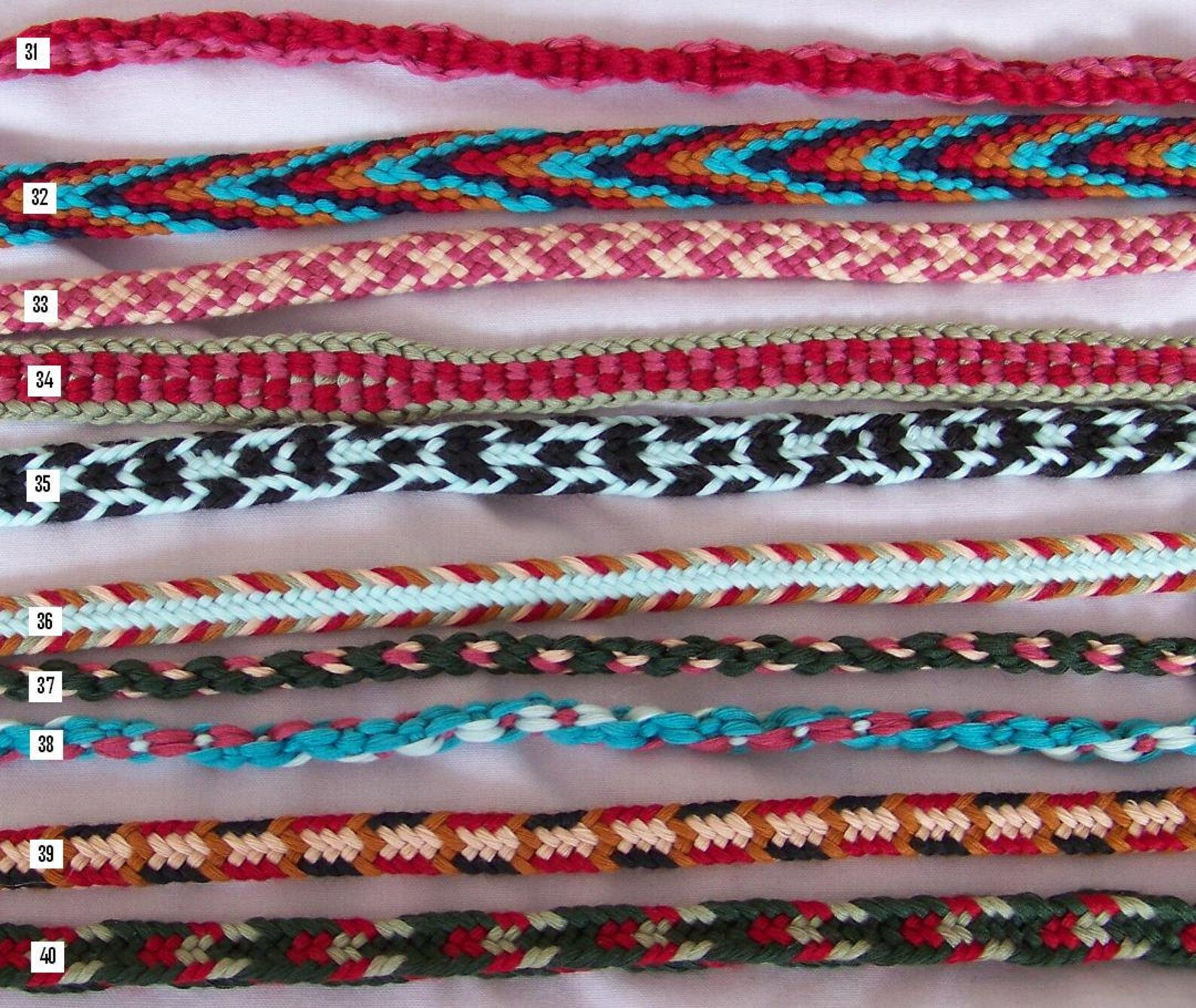 Great Selection of Braids and Cords - Choose From 40 Different Cords - Etsy