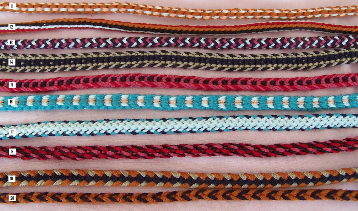 Great Selection of Braids and Cords - Choose From 40 Different Cords - Etsy