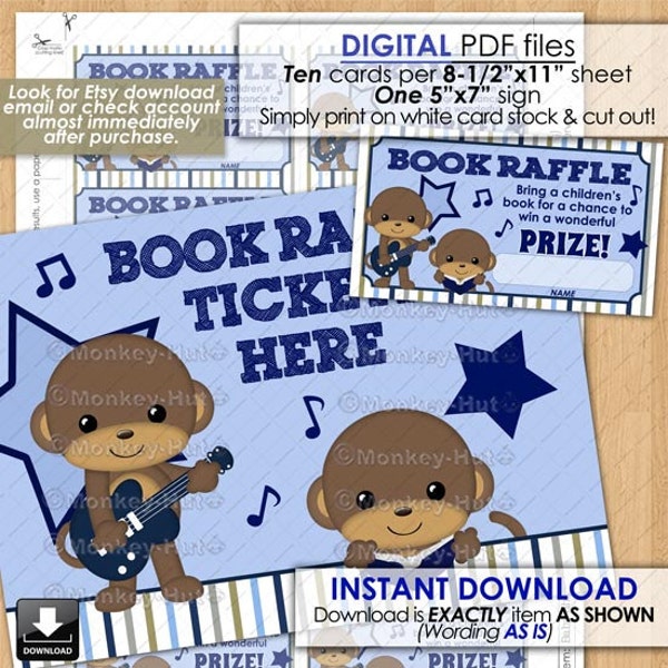 Rockstar Monkey - Etsy