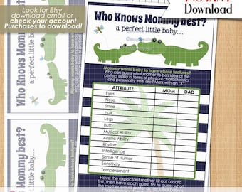 Gator Baby Shower | Etsy