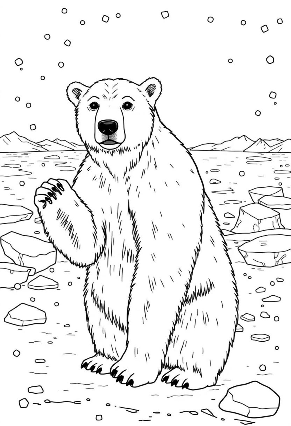 Endangered Animals Coloring Book for All Ages (PDF Download) - Etsy