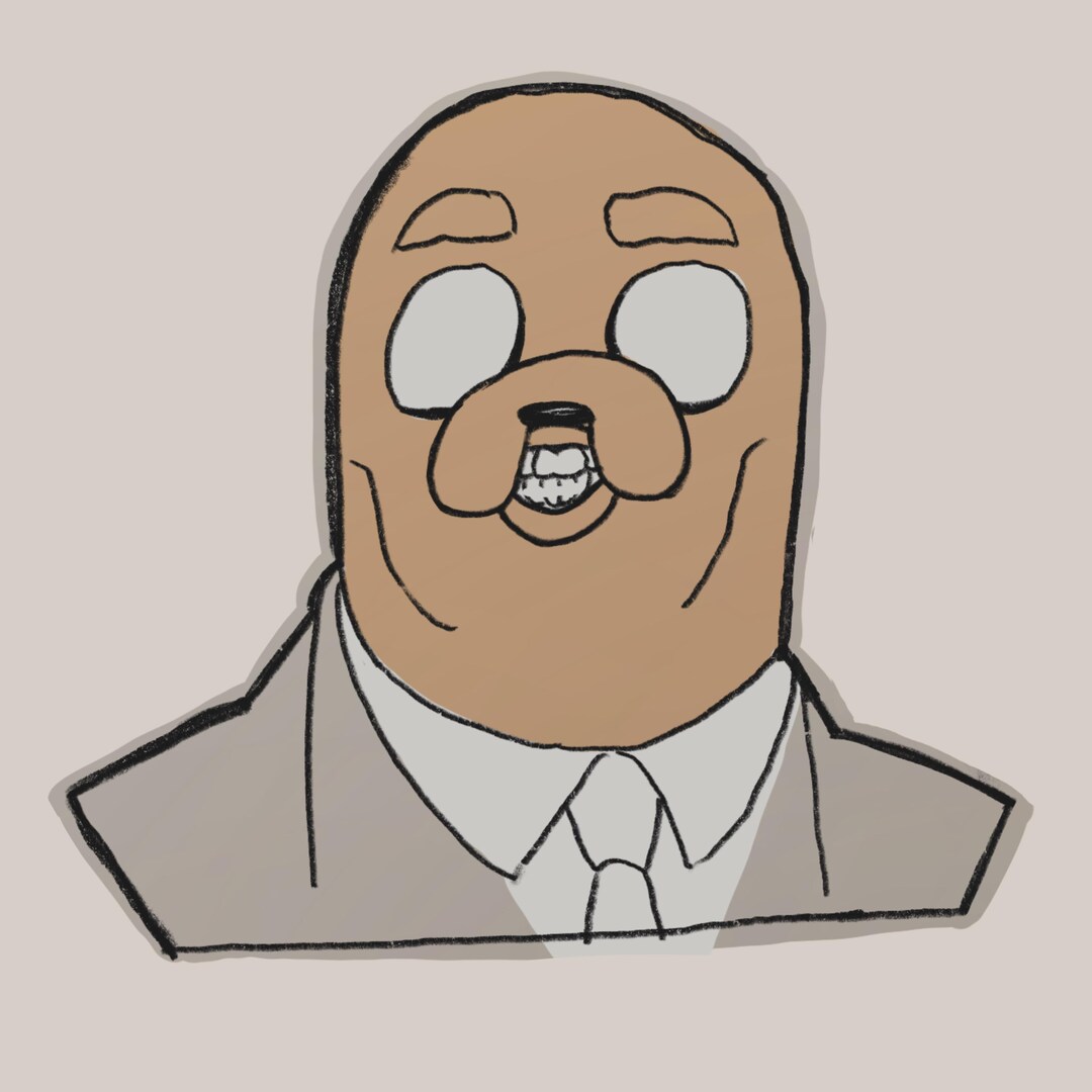 Jake Harvey | Adventure Time Kiss-cut Sticker 1 - Etsy