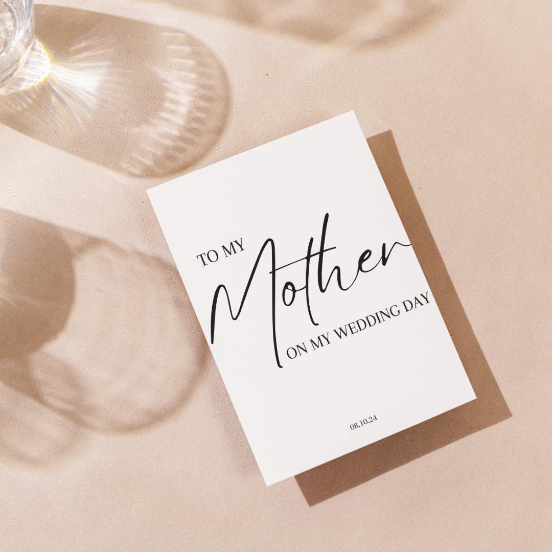 Letter to Parents Wedding Day, to My Mother, to My Father, to My Mother ...