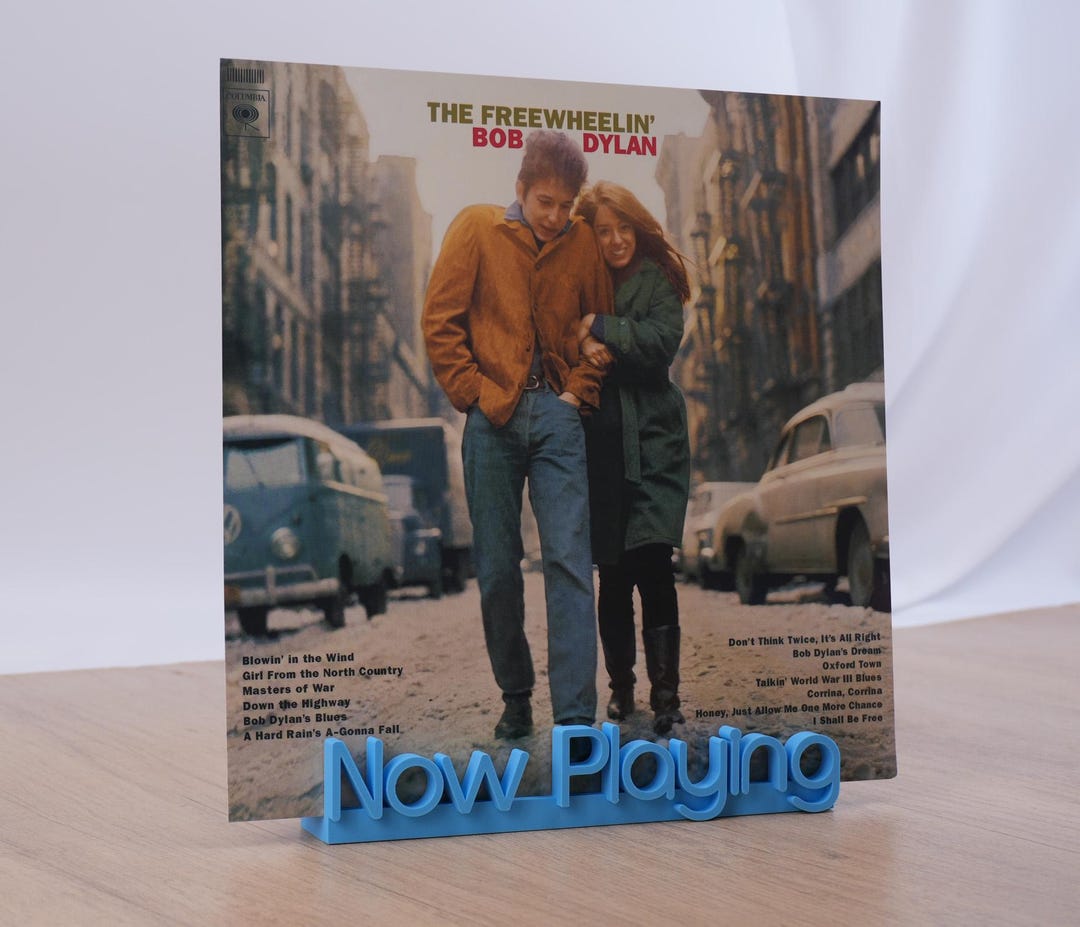 Now Playing 3D Printed Album Wall Shelf | Vinyl Record Display Holder ...