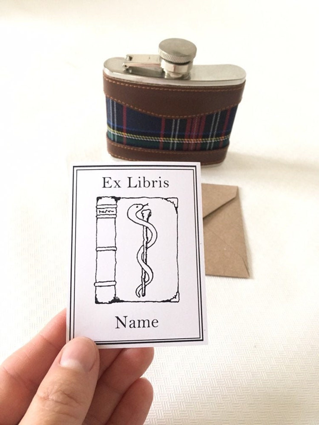 Ex Libris Sticker Set of 50 Elegant Medical Book Exlibris, Gifts for ...