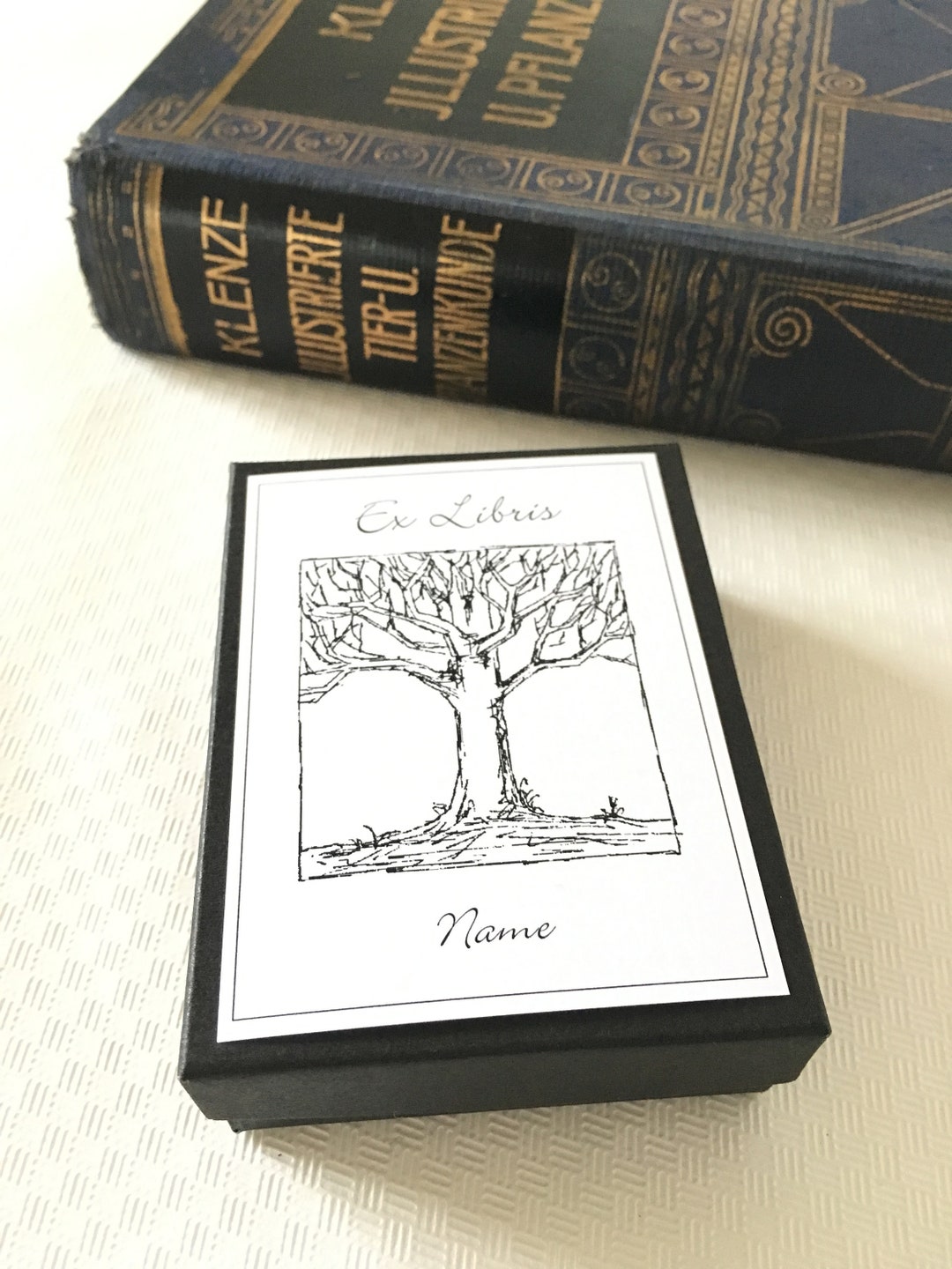 Ex Libris Sticker Tree Set of 15 Personalizes Exlibris, Literary ...