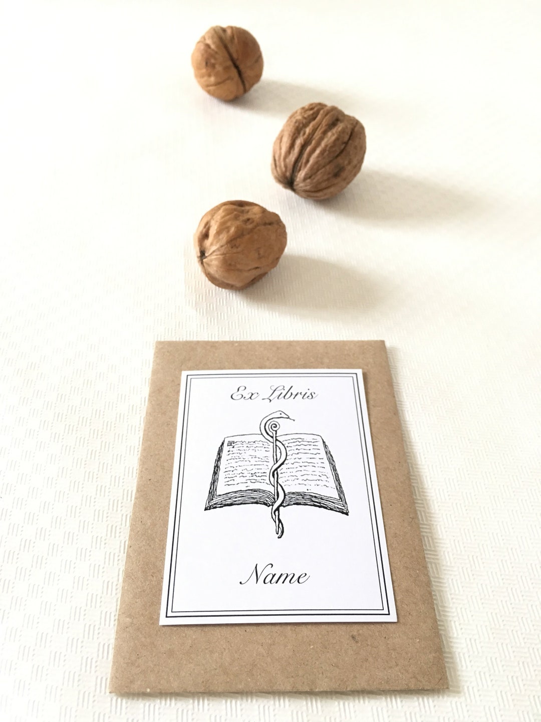 25 Ex Libris Sticker Medical Book, Literary Gifts, Medical Student Gift ...