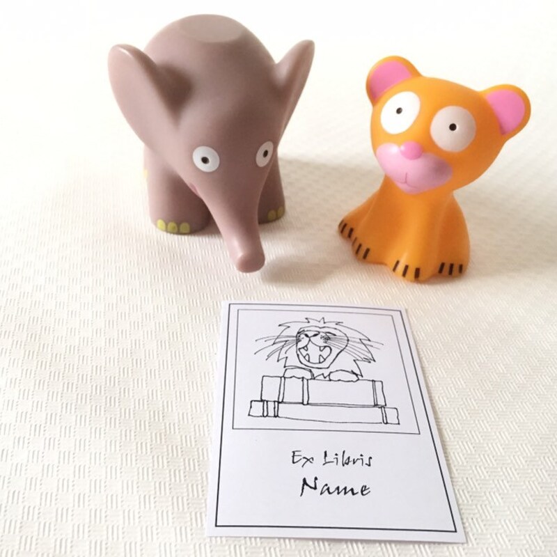 Childrens Bookplates - Etsy