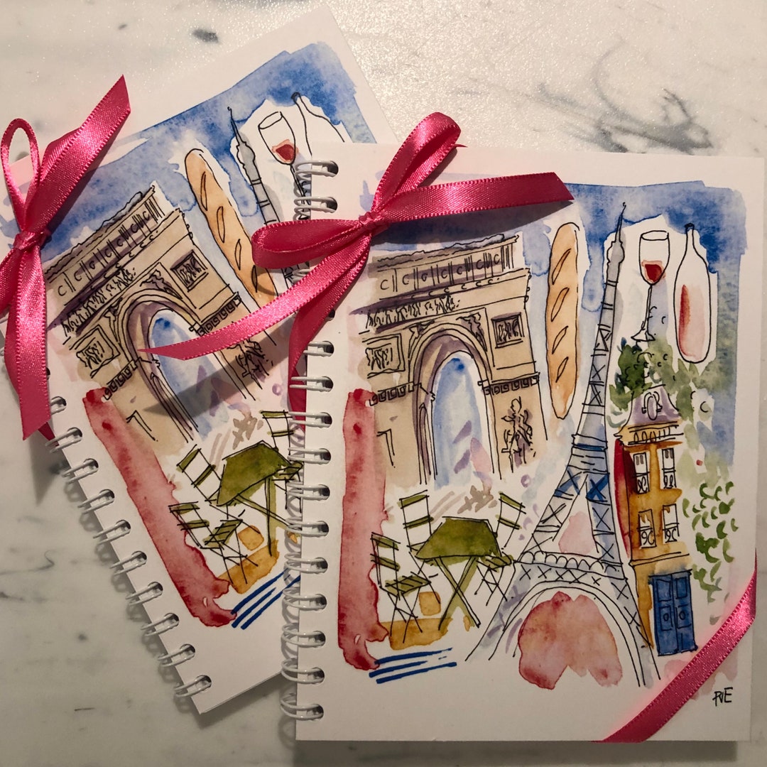 Paris Notebook - Etsy