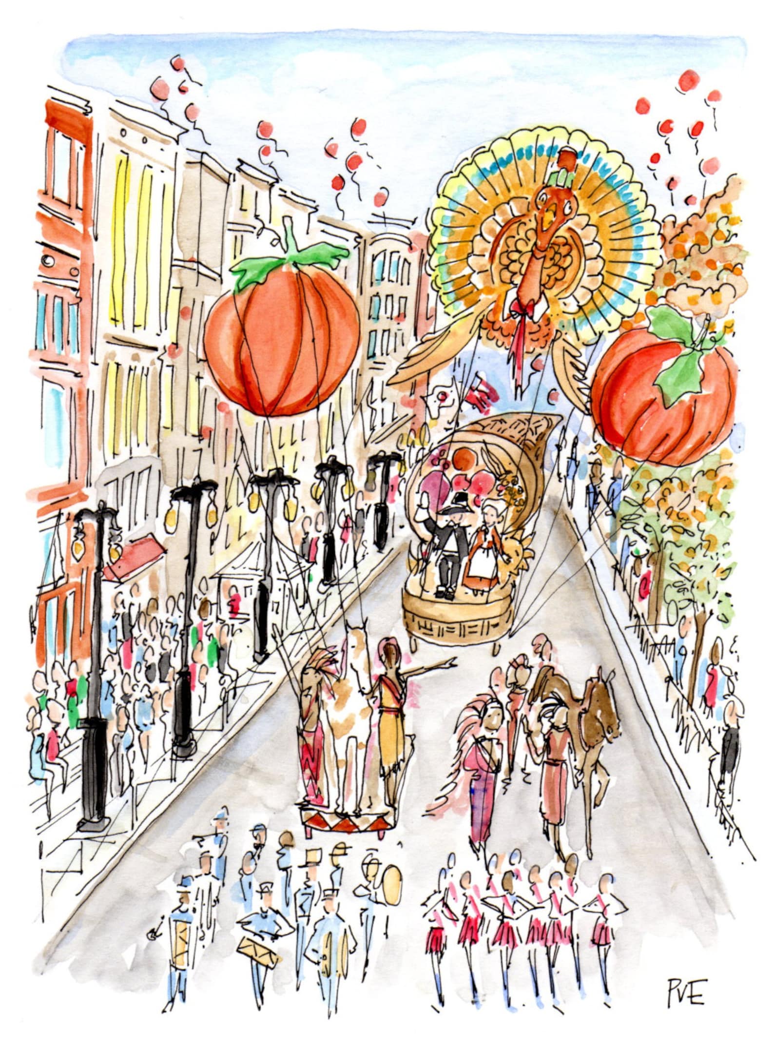 Thanksgiving Day Parade - Etsy