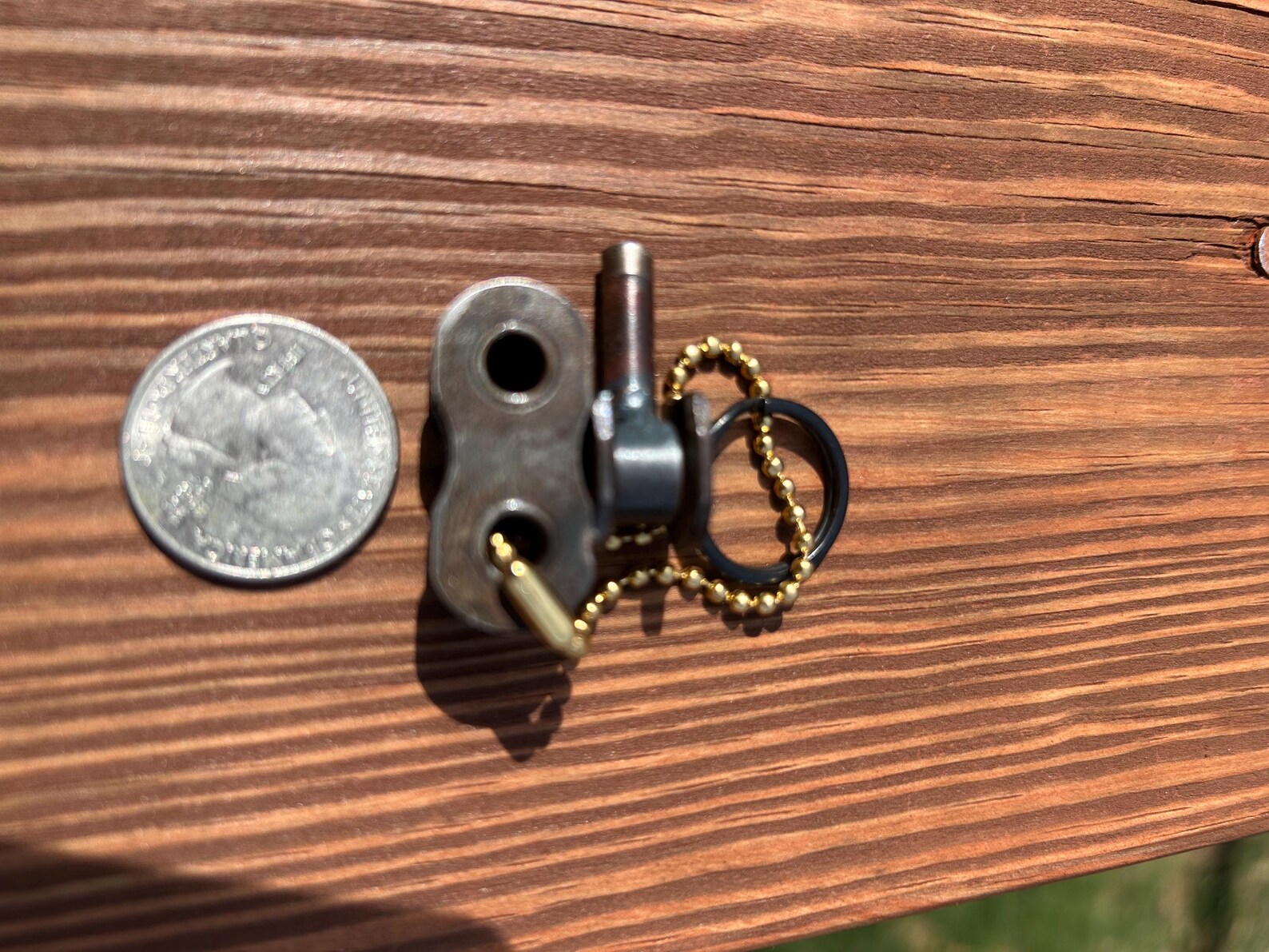 Mini Tank Keychain Handmade WW2 Army Military Welded Rusty German ...