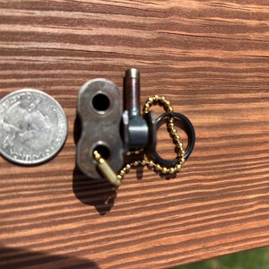 Mini Tank Keychain Handmade WW2 Army Military Welded Rusty German ...