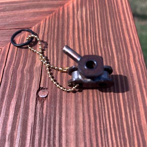 Mini Tank Keychain Handmade WW2 Army Military Welded Rusty German ...