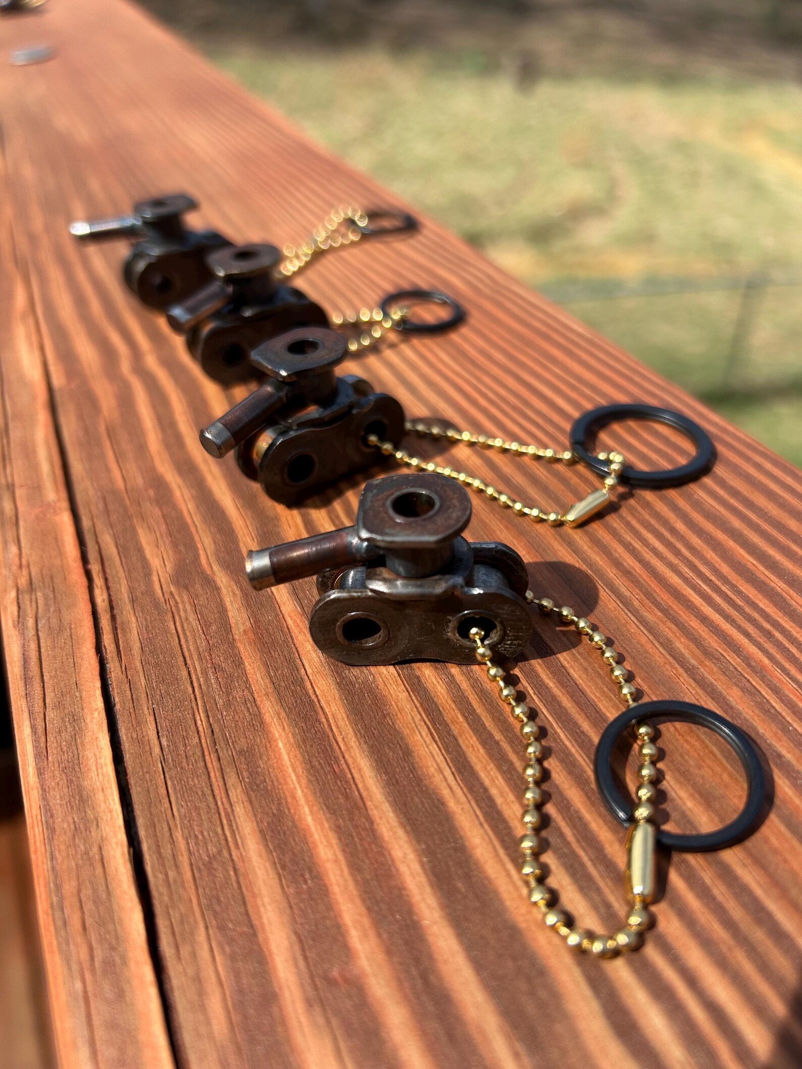 Mini Tank Keychain Handmade WW2 Army Military Welded Rusty German ...