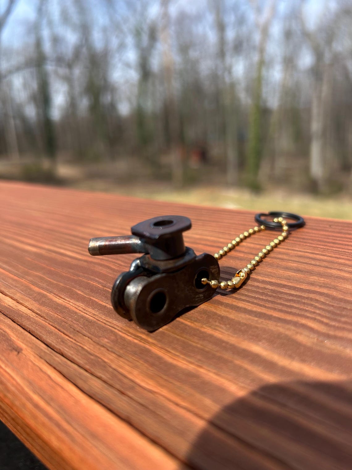 Mini Tank Keychain Handmade WW2 Army Military Welded Rusty German ...