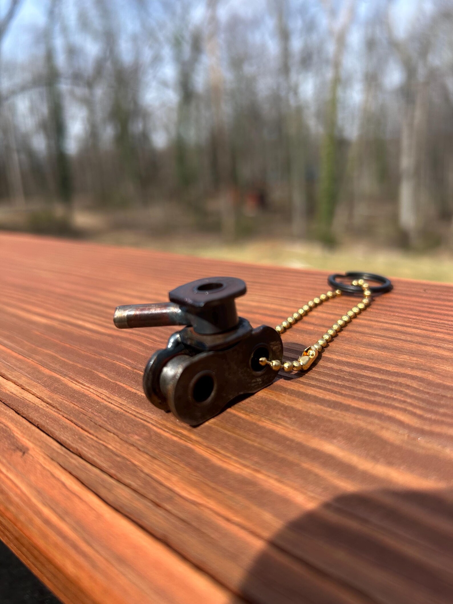Mini Tank Keychain Handmade WW2 Army Military Welded Rusty German ...