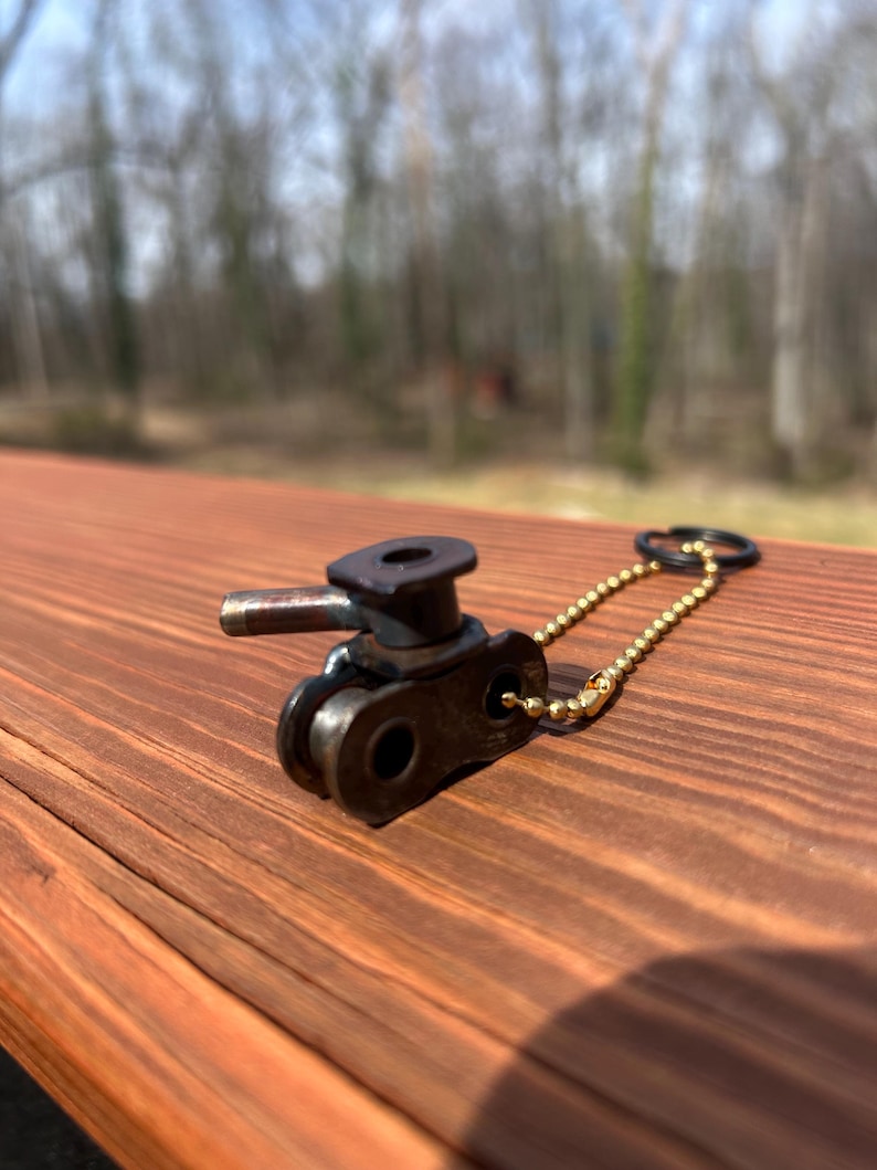 Mini Tank Keychain Handmade WW2 Army Military Welded Rusty German ...