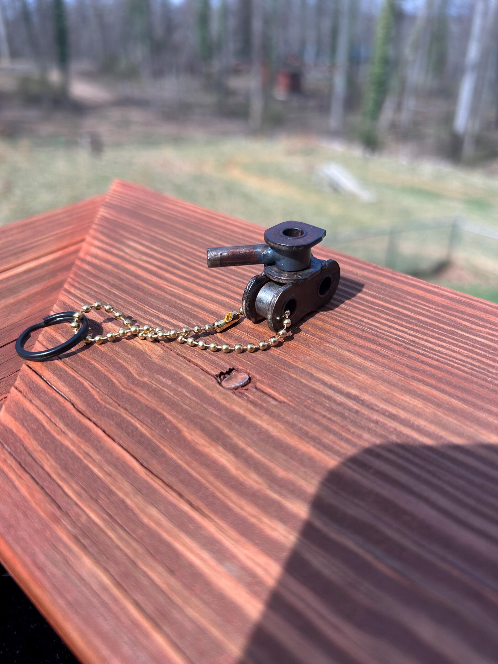 Mini Tank Keychain Handmade WW2 Army Military Welded Rusty German ...