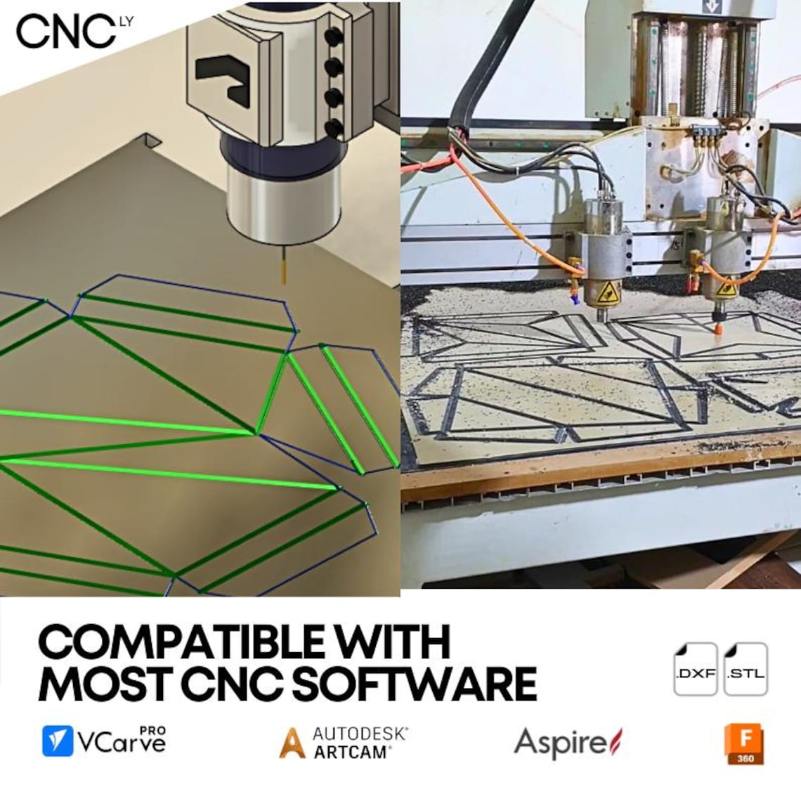 CNC 3D Panel Design Bundle - 28 Wall Panels – Includes Pack 13 + Pack ...