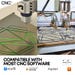 CNC 3D Panel Design Bundle - 28 Wall Panels – Includes Pack 13 + Pack 15 – .dxf & .stl Files for ...