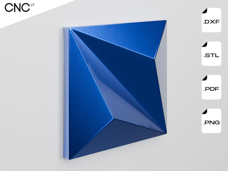 CNC 3D Panel Design Bundle - 15 Wall Panels – .dxf & .stl Files for ACP ...