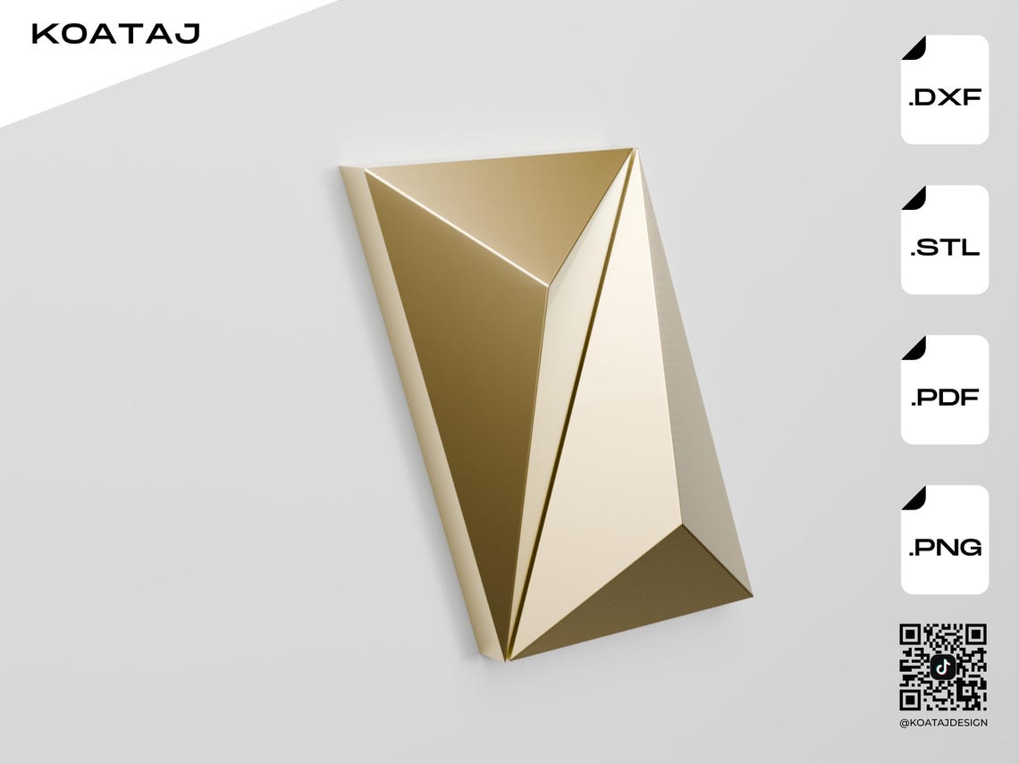 Cnc 3D Panel Design Pack – .dxf & .stl Files for ACP/ACM Cladding, Wall ...