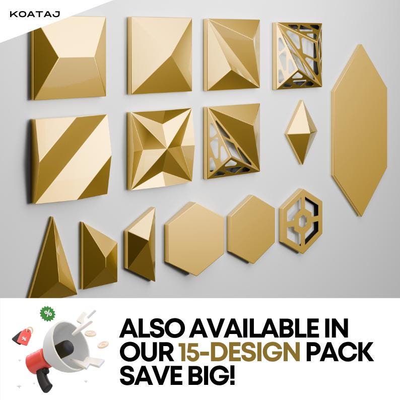 CNC 3D Panel Design: ACP/ACM Cladding Files (.dxf & .stl Digital Download) - Etsy