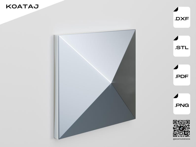 Cnc 3D Panel Design Pack – .dxf & .stl Files for ACP/ACM Cladding, Wall ...