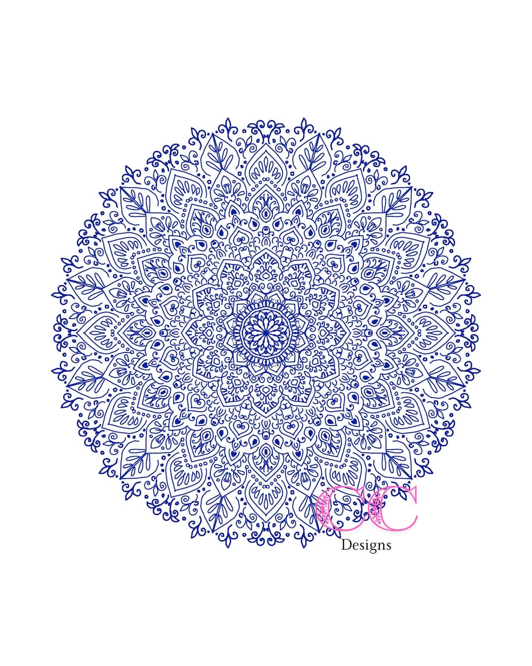 Mandala Clipart Mandala Instant Download Mandala Boho Mandala Print for ...