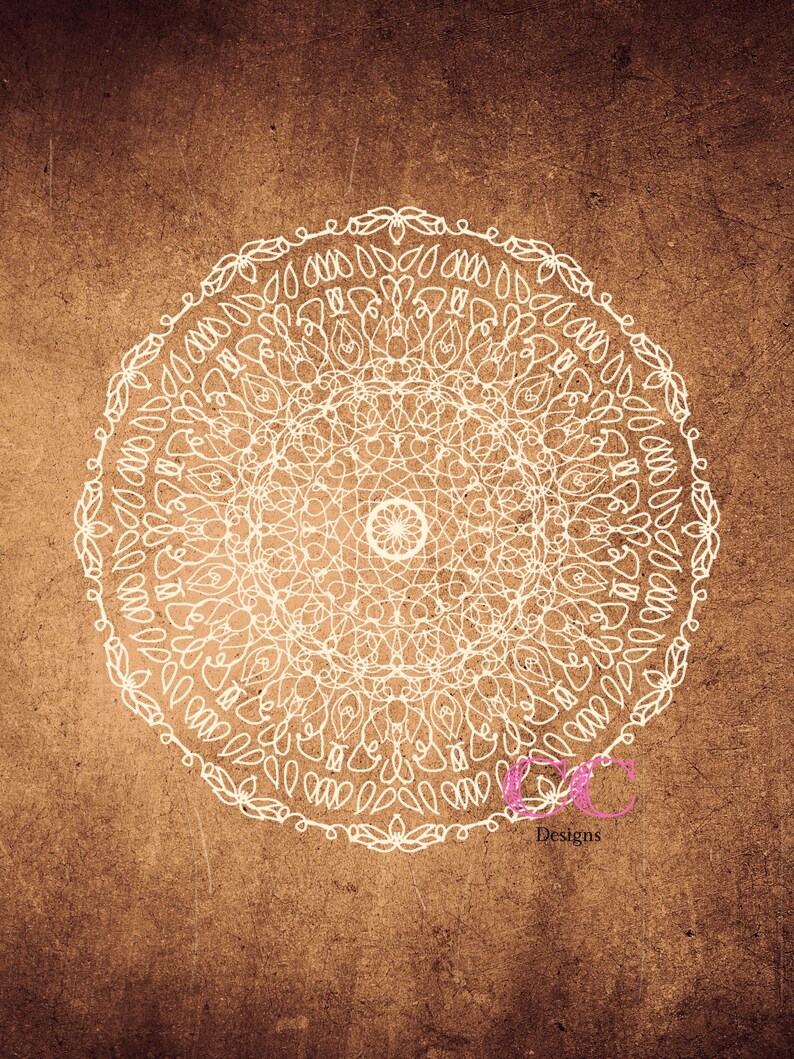 Mandala Clipart Mandala Instant Download Mandala Printable Files ...