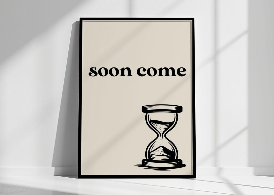 Jamaican Slang Print: Soon Come Caribbean Wall Art - Etsy